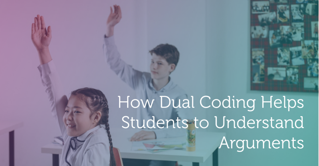 How Dual Coding Helps Students to Understand Arguments